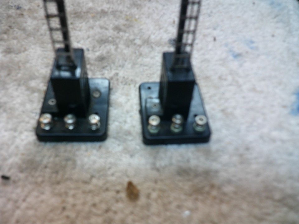 h/o scale spot light 2 semaphores campbell 1606-175 stone bridge cal ...