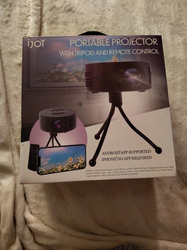 iJoy Portable Projector with Tripod and Remote Control Bundle | eBay