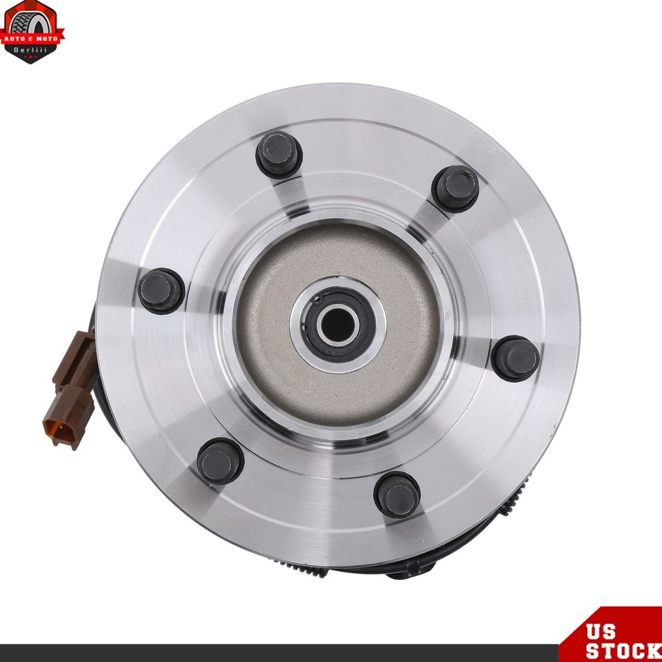 2PCS Front Wheel Bearing Hub Assembly 6 Lugs w/ ABS For Ford F-150 4WD ...