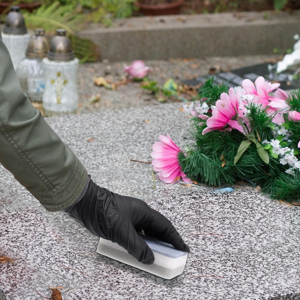 7 Pcs Headstone Cleaner Kit,Gravestone Cleaner for Grave Granite ...