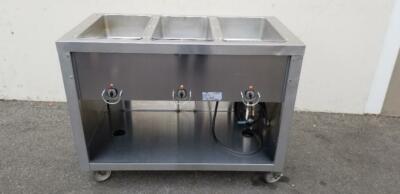 Buffet Tables & Salad Bars - Stainless Steel Ss Buffet Steam Table
