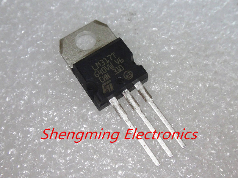 10pcs Voltage Regulator LM317 LM317T 1.5A 1.2V-37V TO-220 original ST ...
