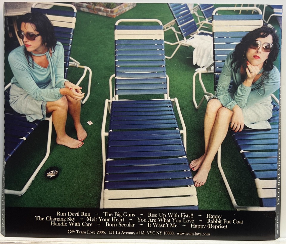 Jenny Lewis With The Watson Twins : Rabbit Fur Coat (CD 2006 Team Love ...