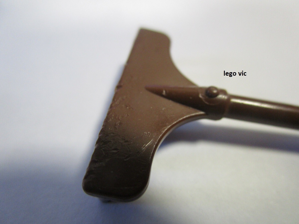 Lego 4324 Fabuland Utensil Rake Brown Rateau Brun 3654 3715 3672 3678 ...