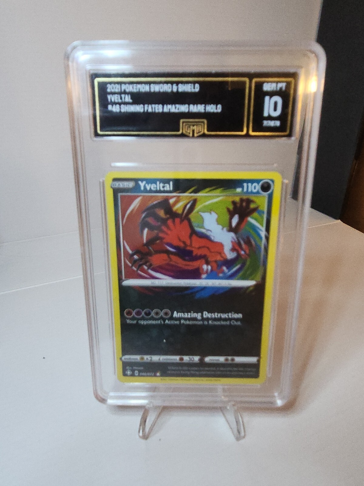 Pokémon TCG Yveltal Shining Fates 046/072 Holo Amazing Rare | eBay