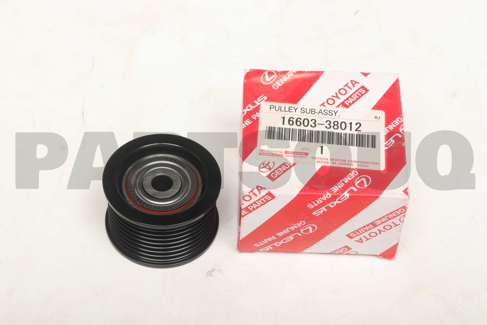 1660338012 Genuine Toyota PULLEY SUB-ASSY 16603-38012 | eBay