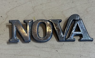 75-79 Chevy Nova Hatch Back Fender Emblem 352588 OEM | eBay