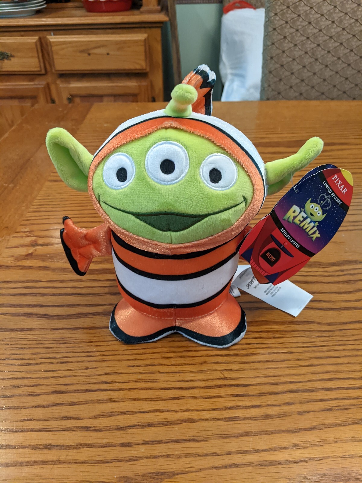 NEW DISNEY PIXAR TOY STORY ALIEN REMIX NEMO COSTUME PLUSH TOY LIMITED ...