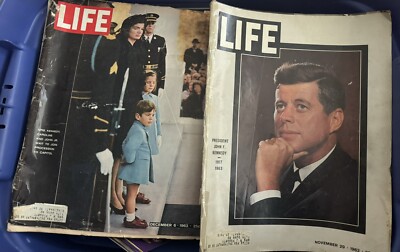 Life Magazine Set- November 29, 1963 And Dec 6, 1963 John F. Kennedy | eBay