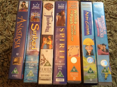 Classic Children’s Animated VHS Videos x 7 | eBay UK