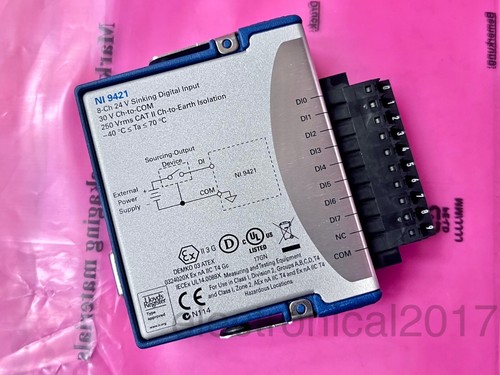 National Instruments NI-9421 C-series 8-Channel 24V Sinking Input cDAQ ...