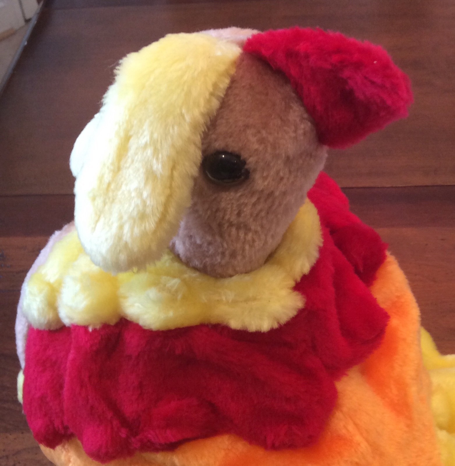 Unique Handmade 13" Standing PLUSH TURKEY DOLL - Stuffed THANKSGIVING ...