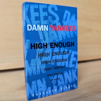 DAMN YANKEES High Enough Cassette Single 1990 Warner Bros. Records | eBay