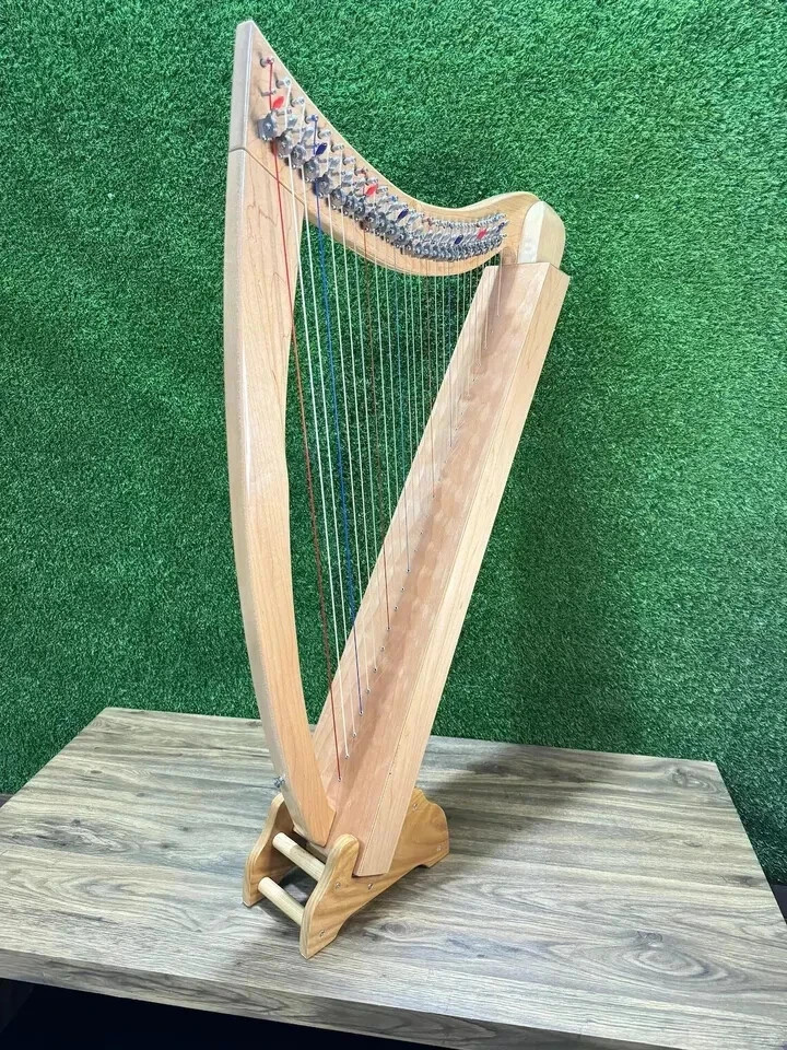 26 Strings Harp Irish Folk Musical Instrument Harp Celtic Rosewood ...