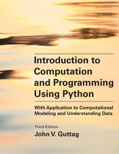 John V. Guttag Introduction to Computation and Programming Using Python, (Poche) | eBay