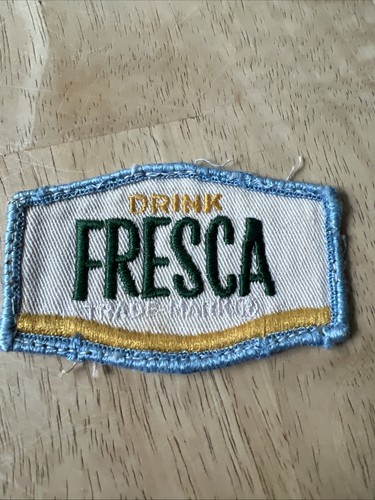 Vintage Drink Fresca Trade Mark 3x2” Patch | eBay