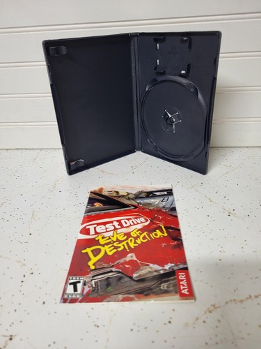 PS2 Test Drive Eve Of Destruction PlayStation 2 Authentic Box & Manual ...
