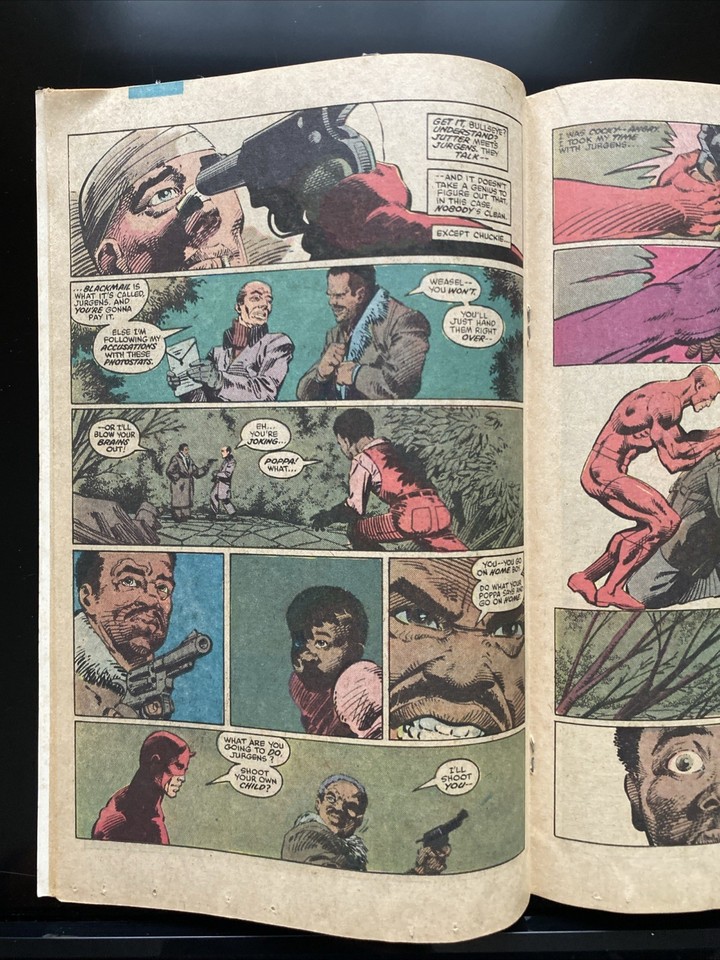 Daredevil 191 Bullseye Appearance Frank Miller Cover & Art Newsstand ...