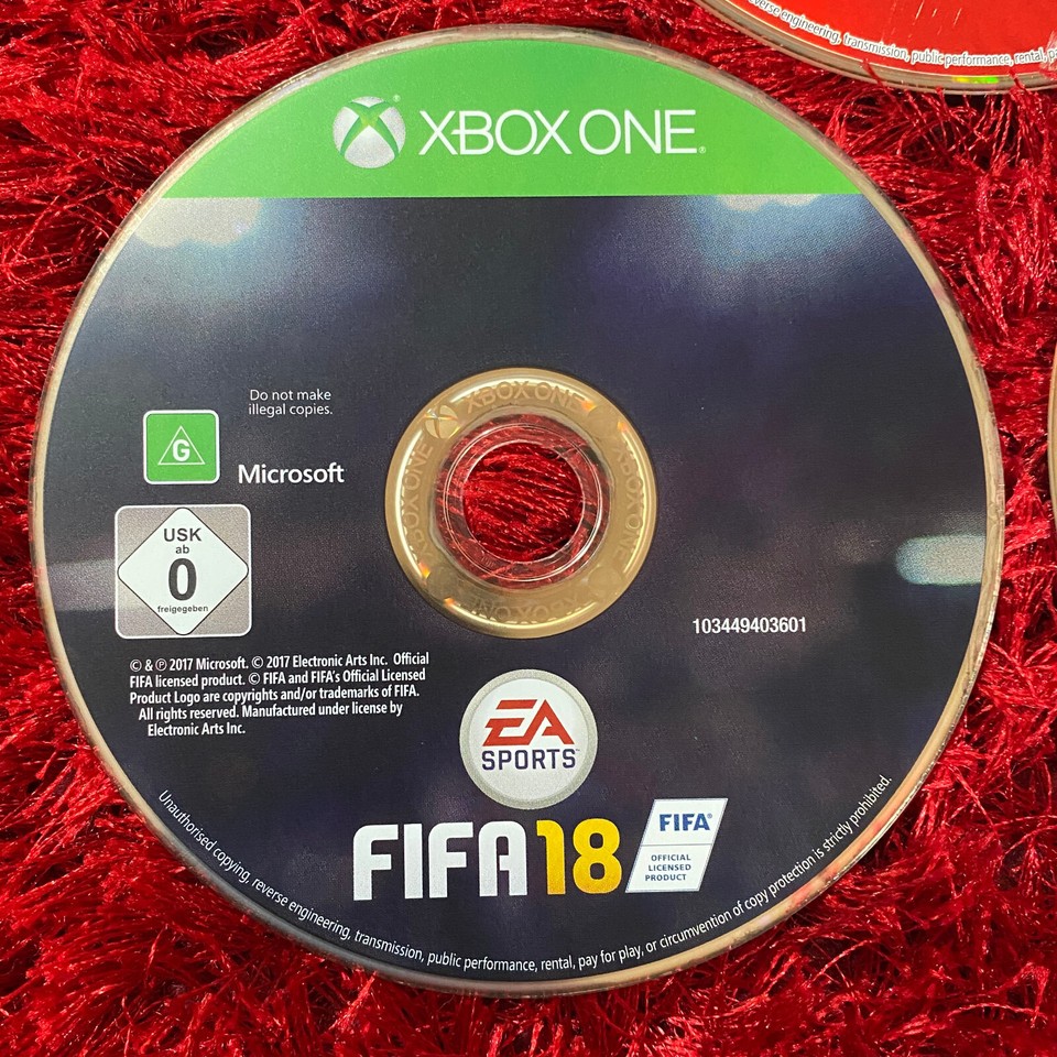 3 x Microsoft XBox One Games Fifa 18, Fifa 19 and WWE 2K15 Discs Only ...