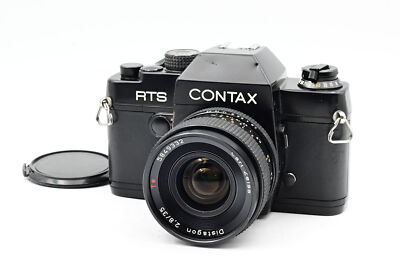 Contax RTS SLR Film Camera Kit w/ 35mm f2.8 Lens #282 | eBay