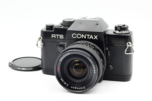 Contax RTS SLR Film Camera Kit w/ 35mm f2.8 Lens #282 | eBay
