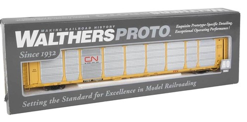 Walthers Proto 920-101352 Canadian National TTGX 89' Thrall Bi-Level ...