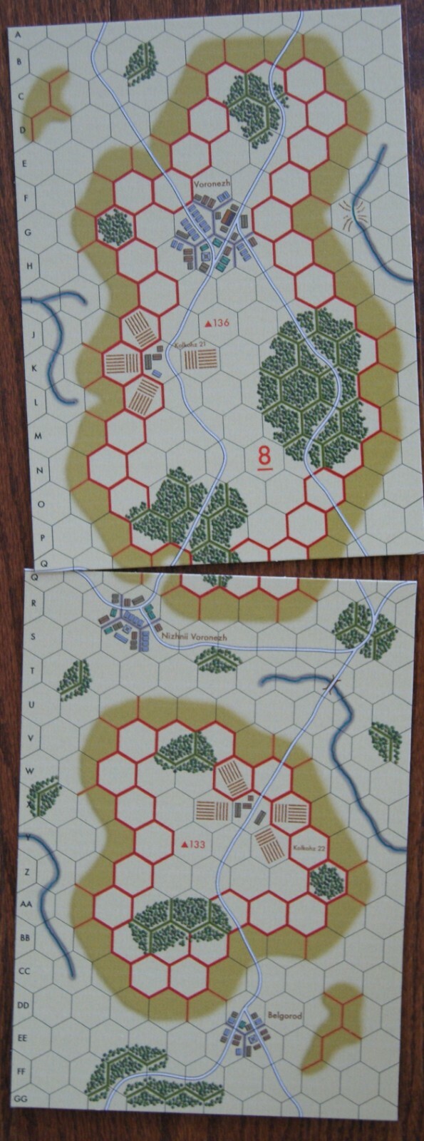 Panzerblitz ('72) Map #8 | eBay