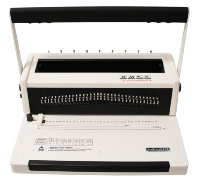 WireBind W20A Wire Binding Machine Bind Books and Documents | eBay