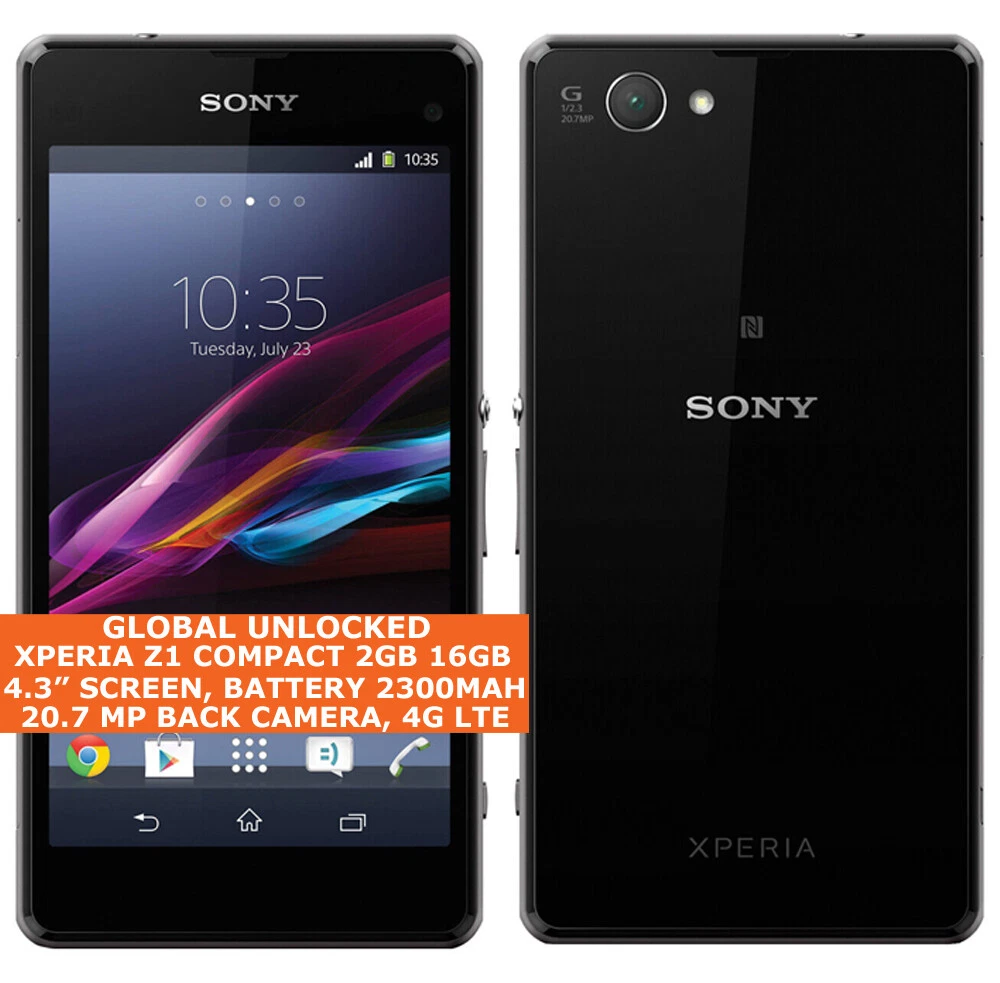 Sony Xperia Z1 Black Back