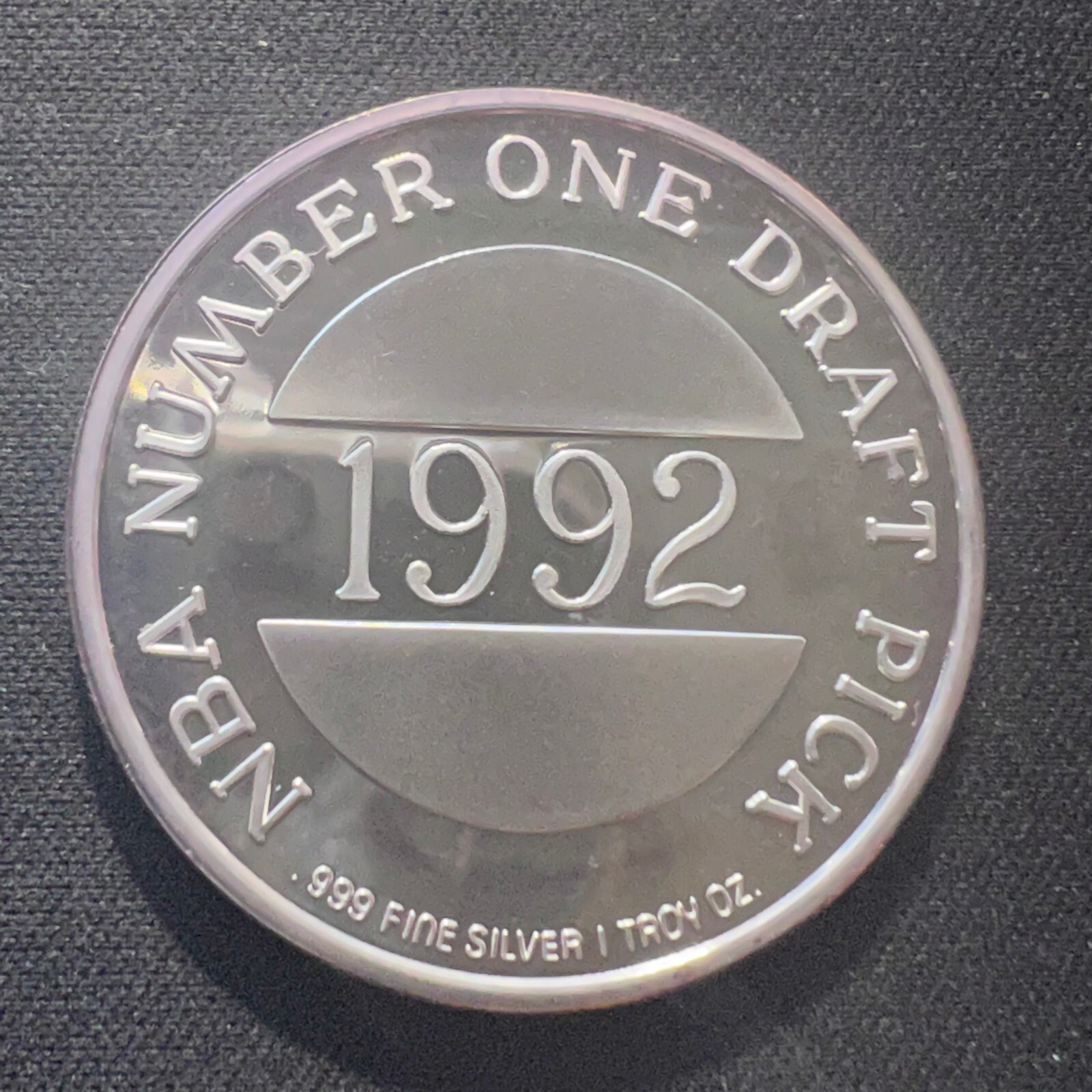 1992 Shaquille O'Neal NBA Basketball 1 oz .999 Silver Bullion Round # ...