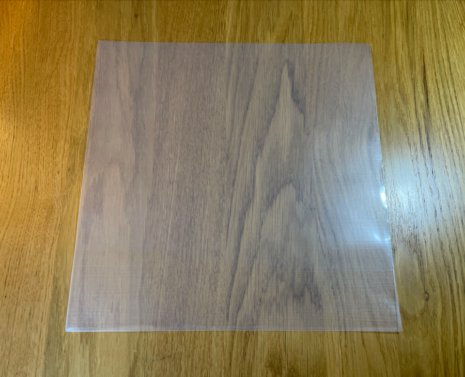 50 x Premium Polythene 10” Inch Record Sleeves Covers, Clear, High ...