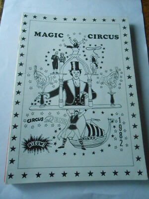 Programme Circo Circus Magic Circus Arnold Marina Renz 1982 | eBay