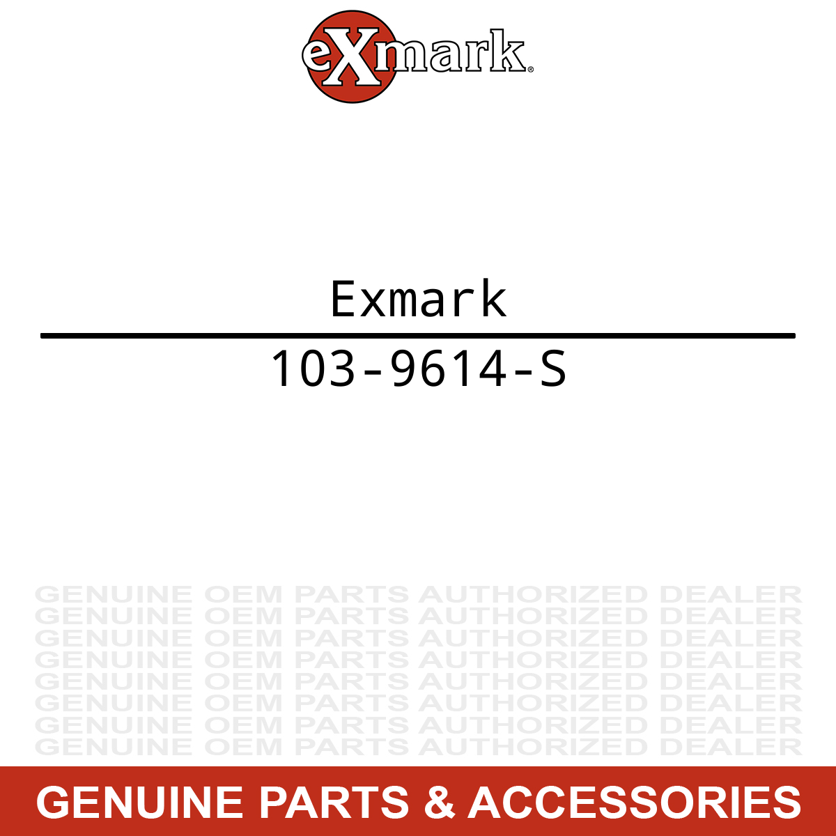 Exmark 103-9614-S 16.2" Extreme Blade for LHP19KA465 LHP19KA505 ...