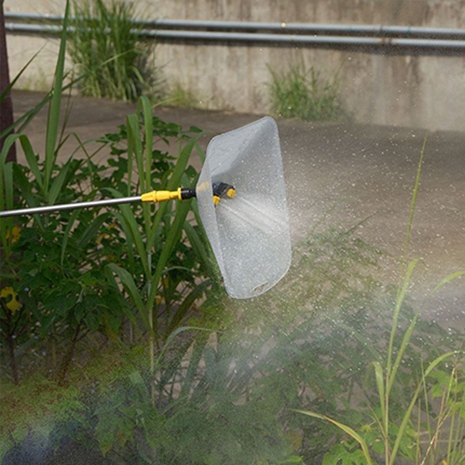 Transparent Spray Nozzle Wind Shield Power Sprayer Windproof Covers ...