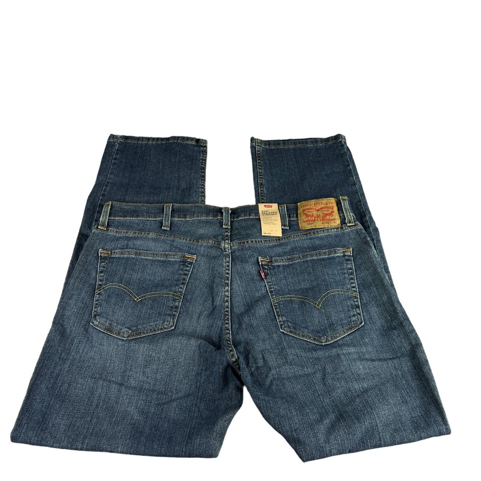 Levi's 559 Original Relaxed Straight Fit Blue Jeans Men's Sizes 32x32 ...