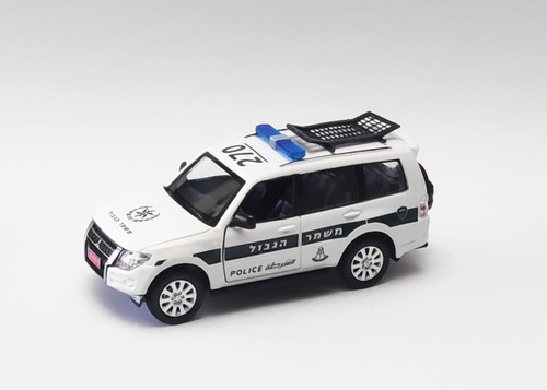 Mitsubishi Pajero ISRAEL POLICE Magav Border Unit car model scale 1:43 ...