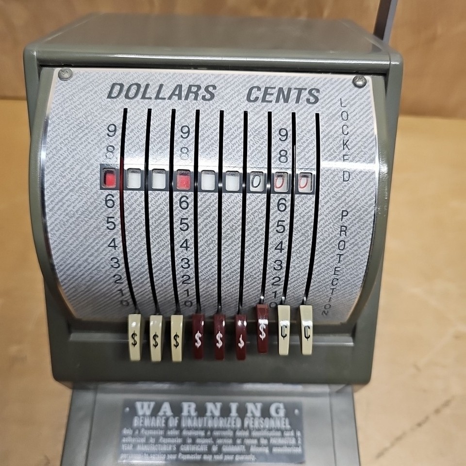 Paymaster 9000 Series (Model 9000-9) Check Writer Money Order Machine ...