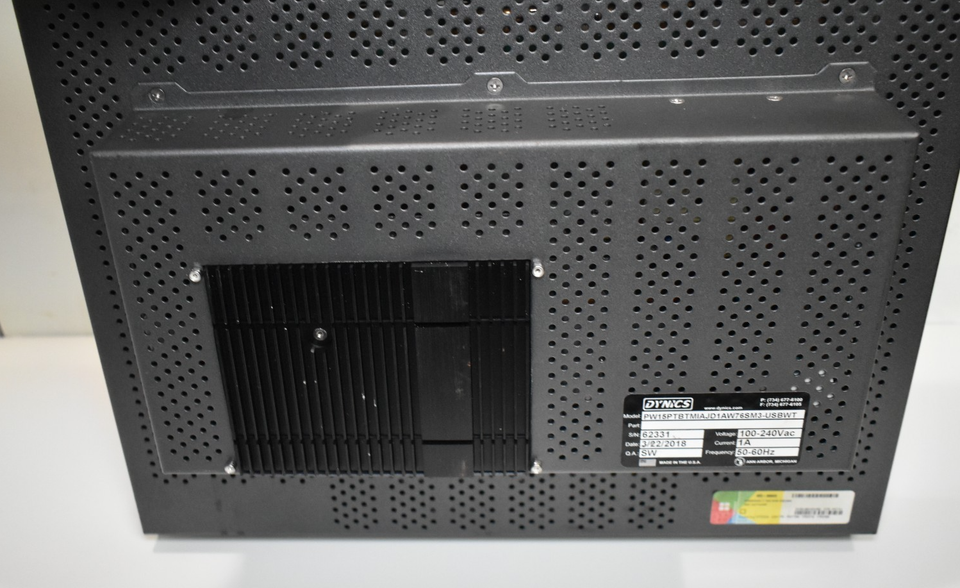 Dynics PW15PTBTMIAJDIAW76SM3-USBWT industrial panel-mount computer ...