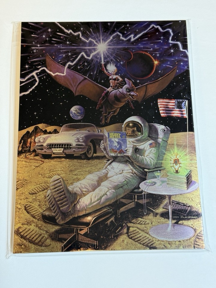 Heavy Metal #1 LGY #321 2025 METAL Cover HILDEBRANDT KICKSTARTER LE 200 ...