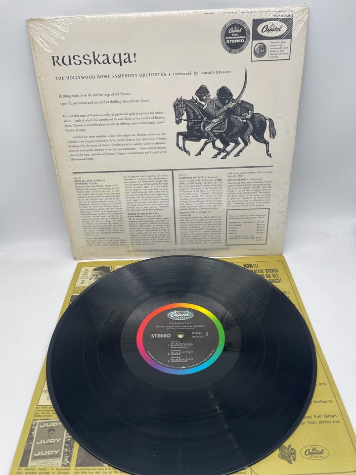 RUSSKAYA! LP The Hollywood Bowl Symphony Orchestra Old Russian Music In ...
