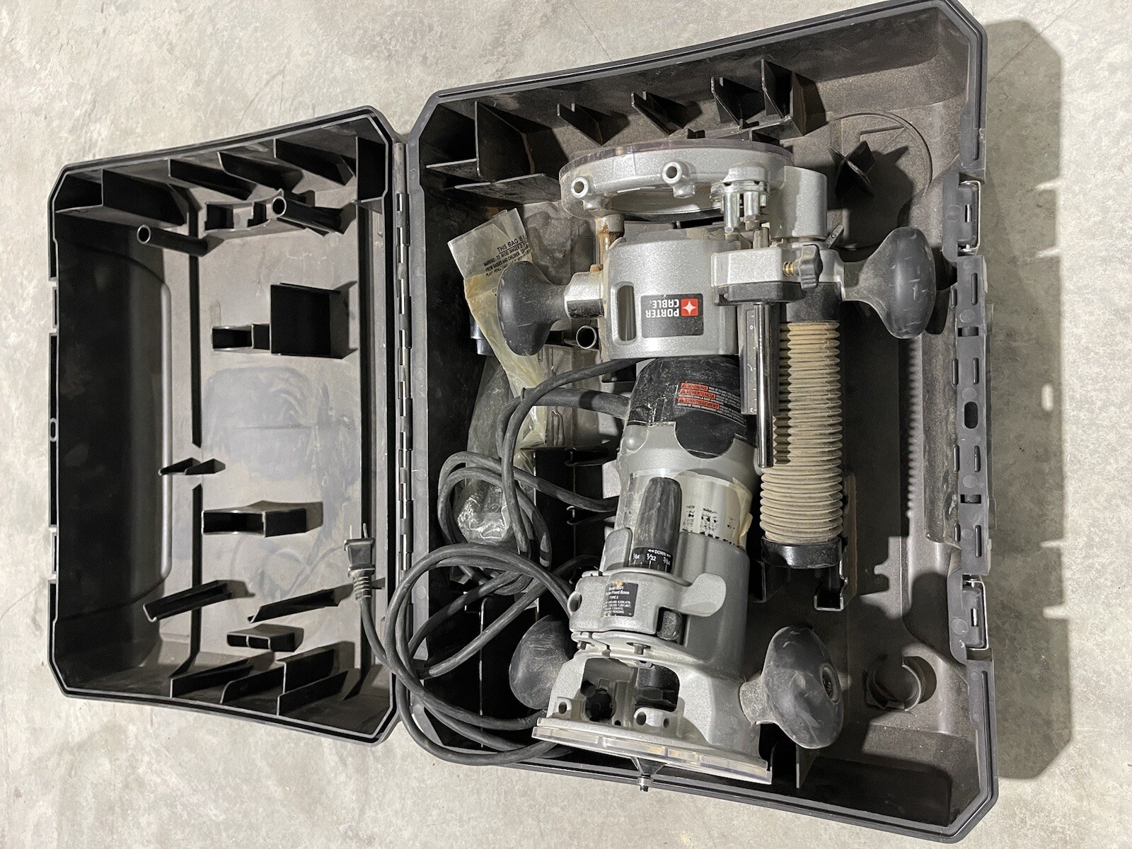 PORTER-CABLE 892 Router Kit With Height Adjuster-Used Works Great ...