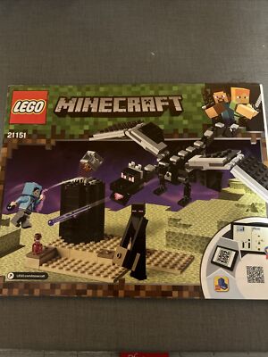 LEGO Minecraft 21151 Instructions Only No Bricks | eBay