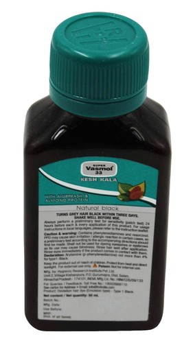 Super Vasmol 33 Kesh Kala 50 ML With Almond Protein & Neem | eBay