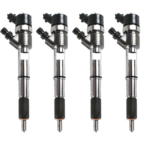 0445110307 4X Common Rail Fuel Injector For Komatsu 4D95 6D95 PC70/110 ...