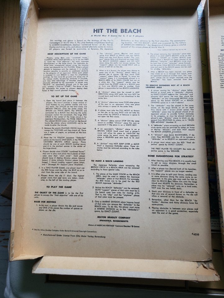 MB American Heritage Broadside, Dogfight, and Hit the Beach | eBay