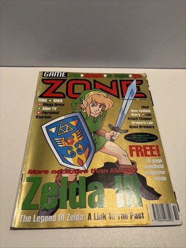 GAME ZONE Magazine: Issue 12 Oct 1992. Multi Format - ZELDA | eBay