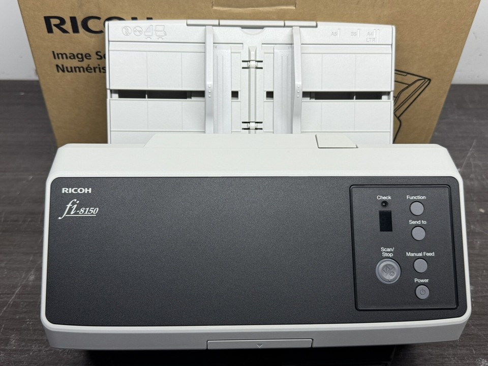 Ricoh/Fujitsu fi-8150 Color Duplex Document Scanner PA03810-B101 - Y93 ...