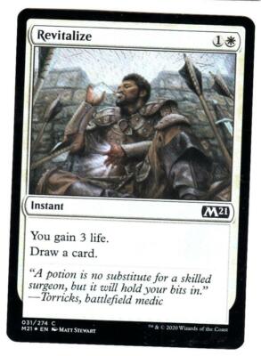 MTG: M21: Foil: Revitalize | eBay