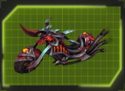 Hateforged Blazecycle - World of Warcraft Promo Mount | eBay