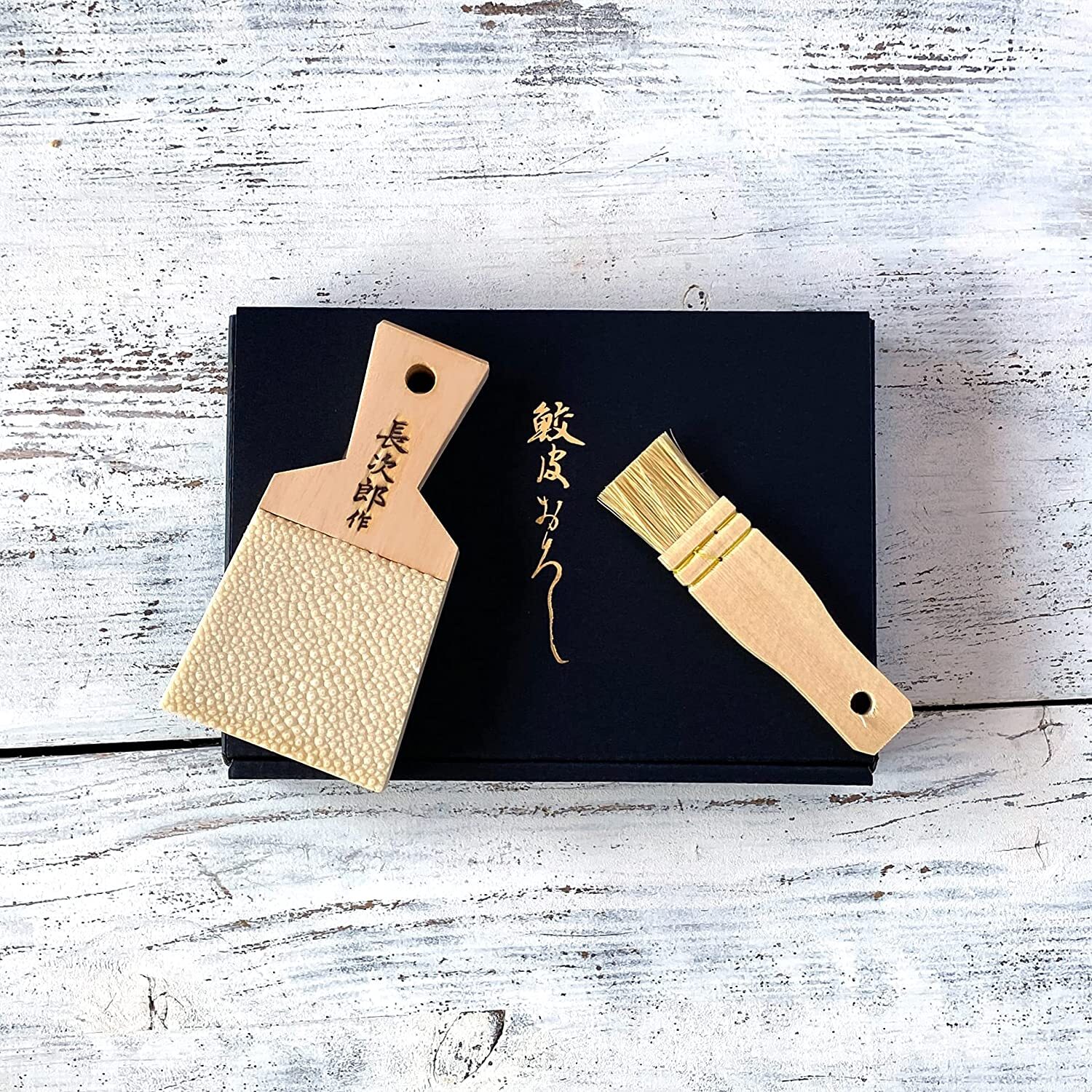 CHOJIRO Shark Skin Grater Wasabi Sushi Sashimi Soba Made in Japan S M L ...